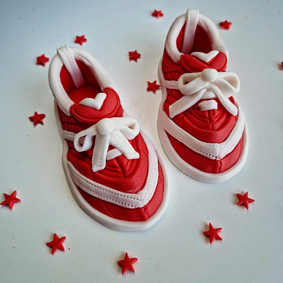 Edible Soccer/football Boots Cake Topper,fondant Icing Decoration - Etsy