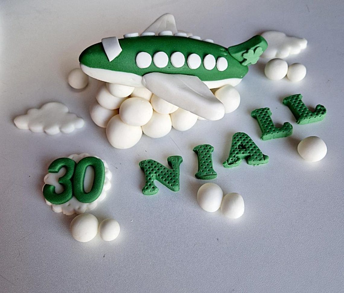 Edible Plane Cake Topper,fondant Icing Decoration - Etsy