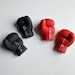 12 Edible Boxing Gloves Cake/cupcakes Toppers,fondant Icing Decorations ...