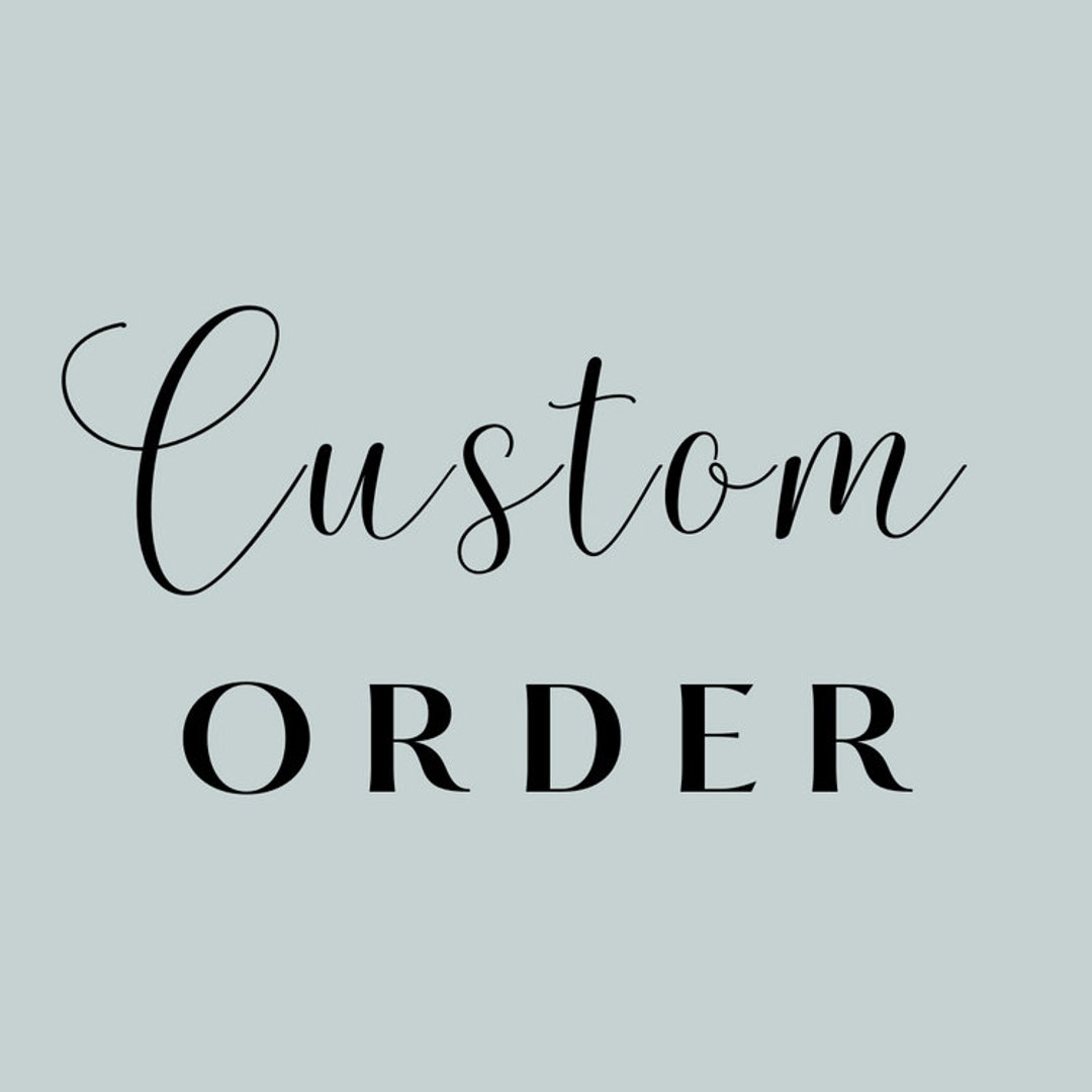 Custom Order for Emer Downey - Etsy