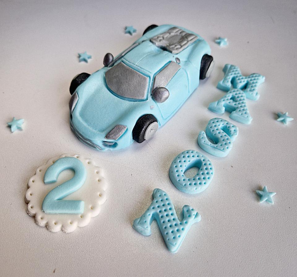 Edible Sport Car Cake Topper,fondant Icing Decoration - Etsy