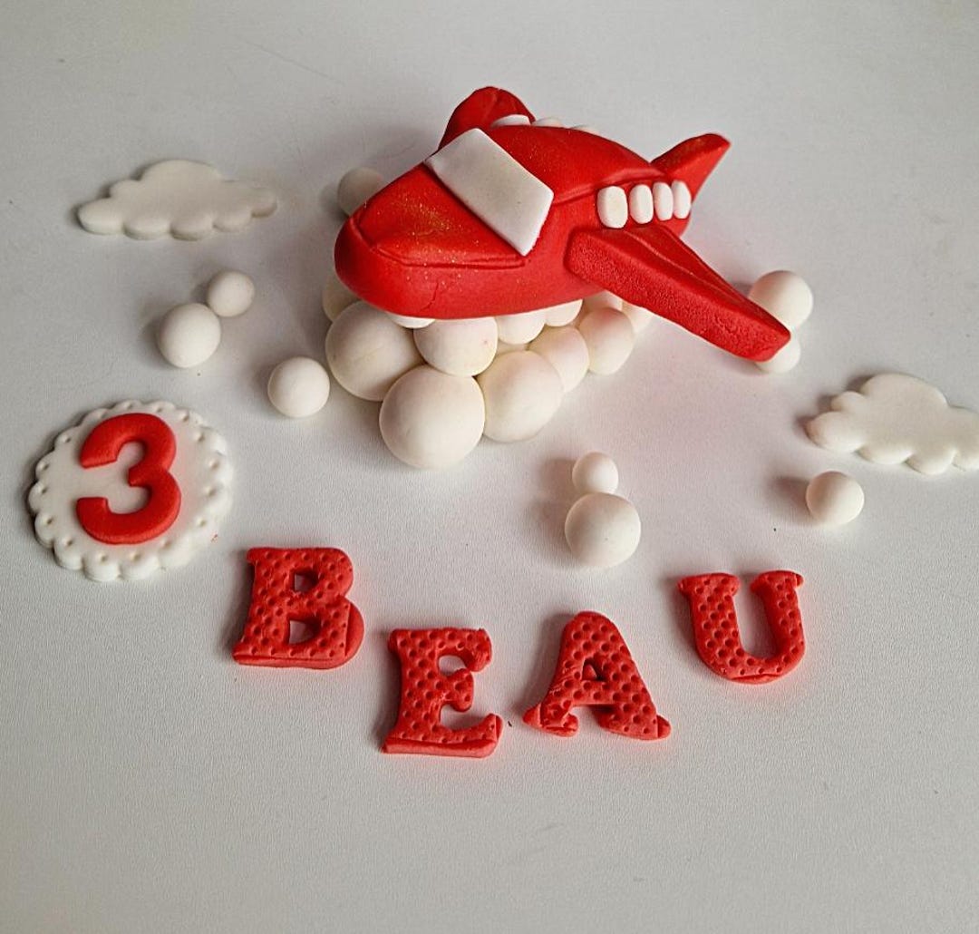 Edible Plane Cake Topper,fondant Icing Decoration - Etsy