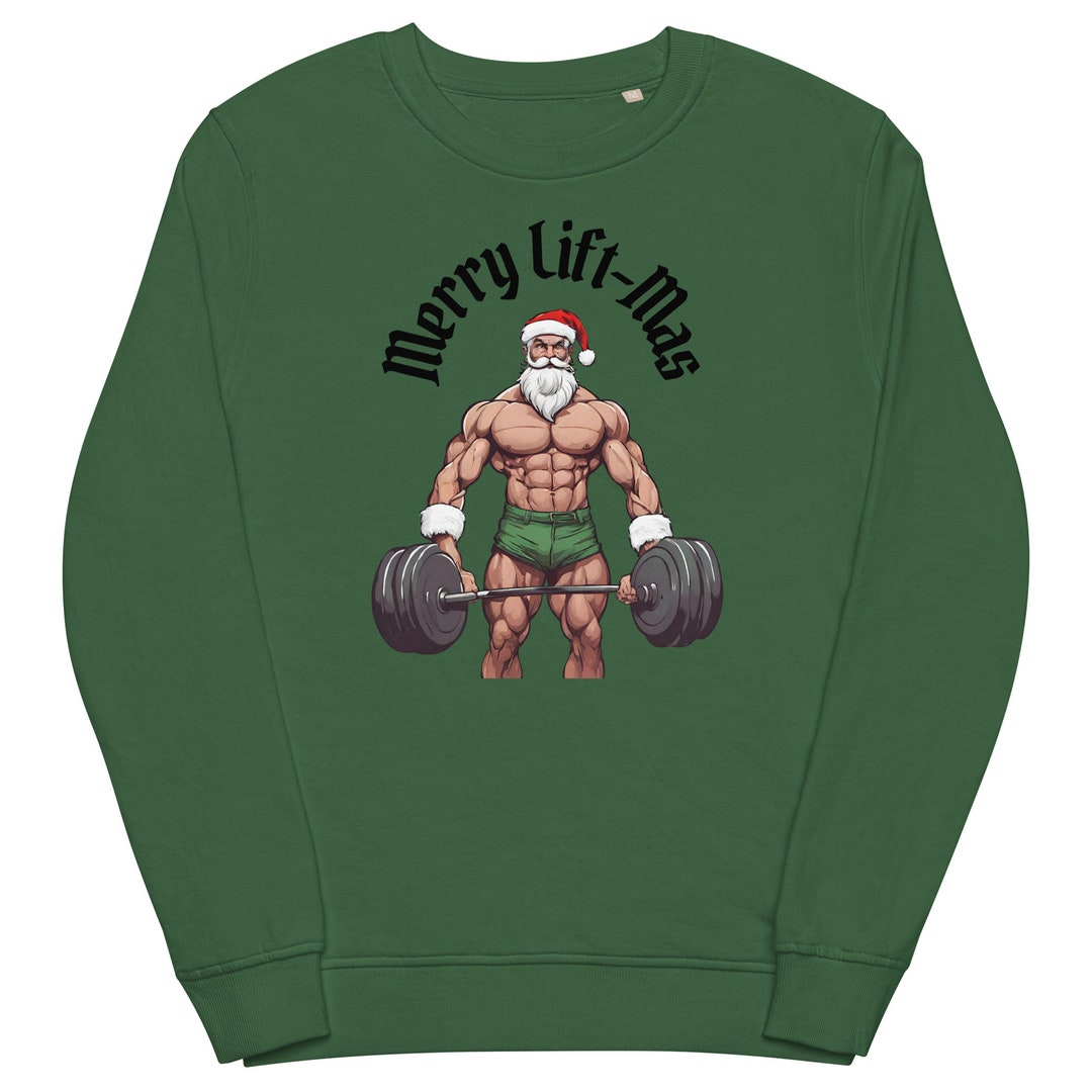 Swole Santa Claus Merry Lift-mas Sweater Perfect Funny Holiday Gift for ...