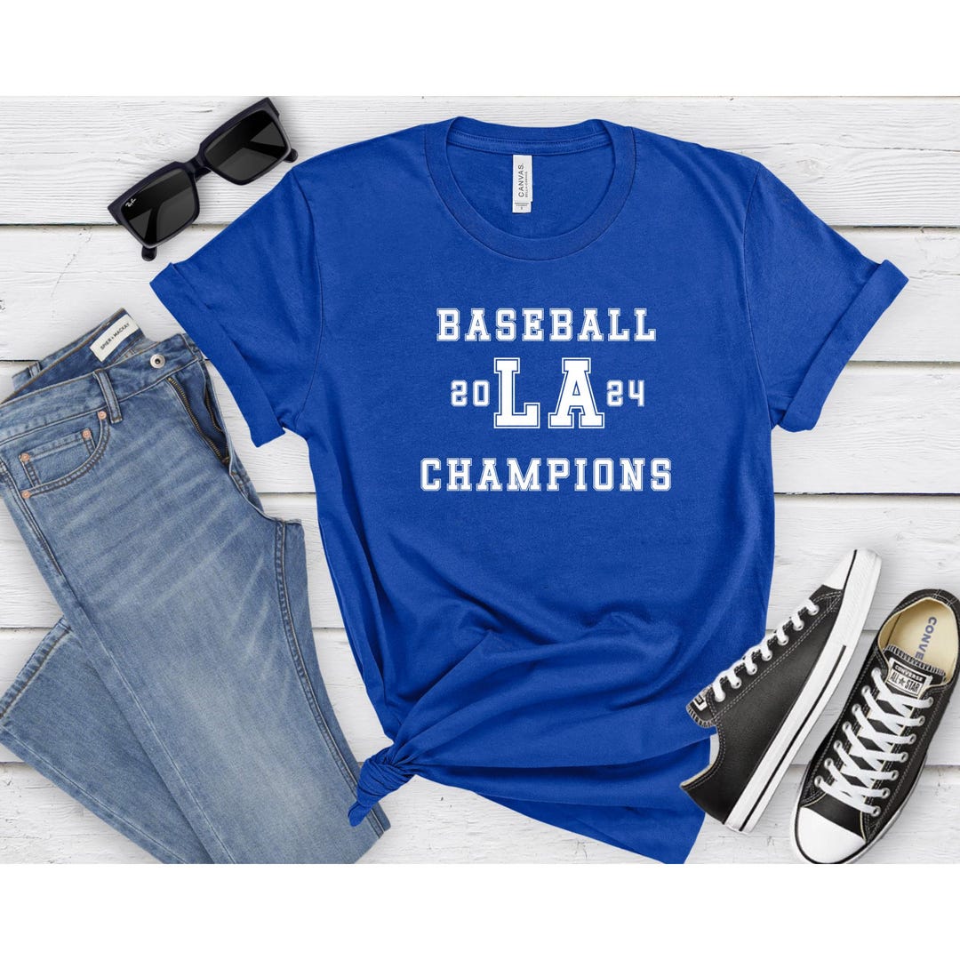 World Series 2024 LA Doggers Champions Tee - Etsy