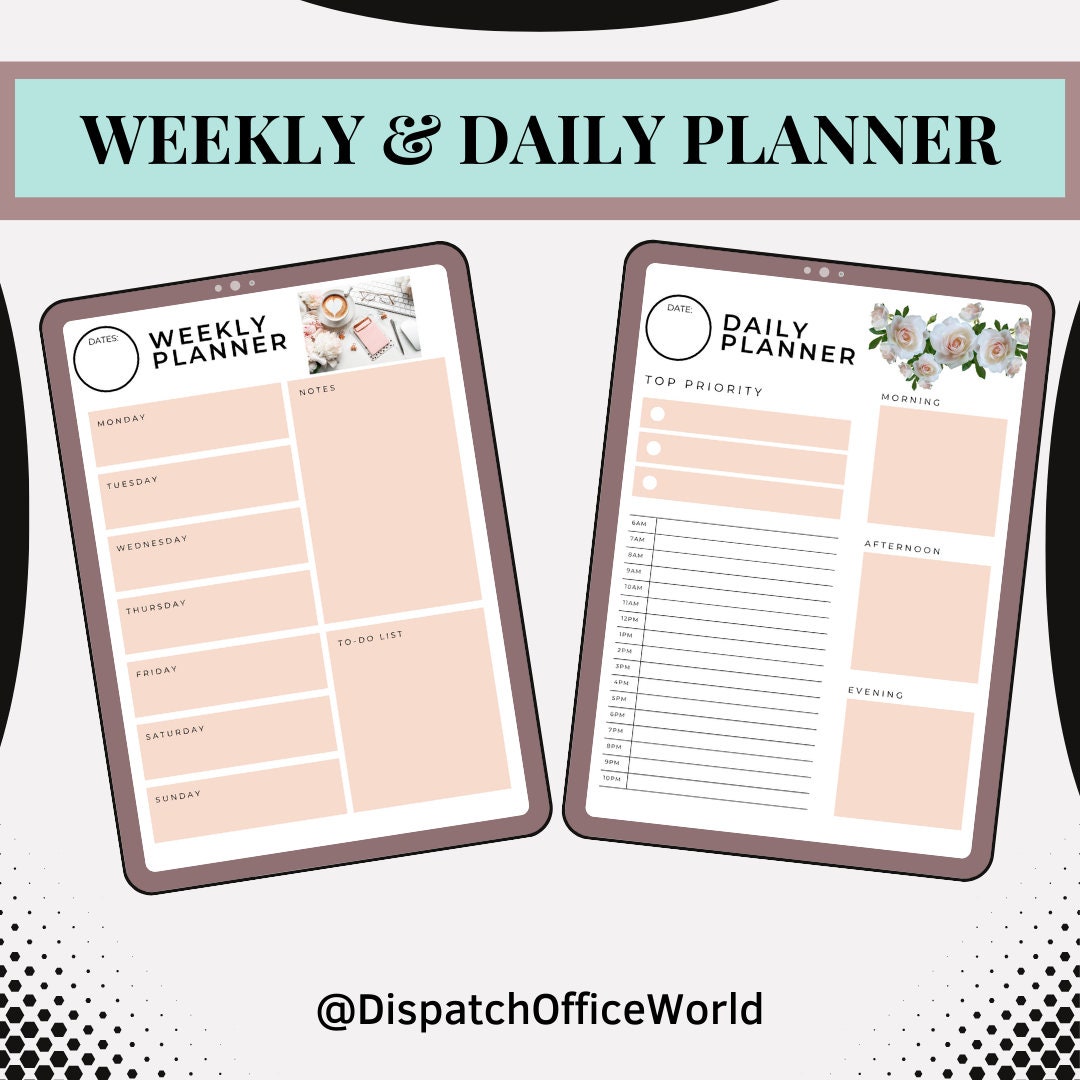 Freight Dispatcher Planner: Goal Setting, Carrier Notes (printable) - Etsy