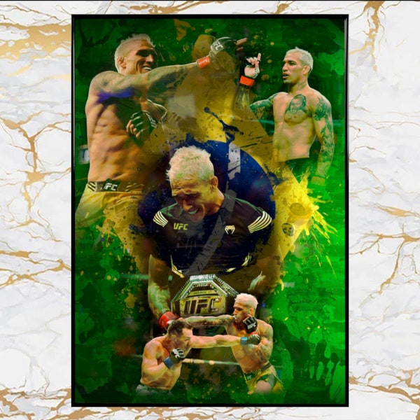 Charles Oliveira Poster - Etsy