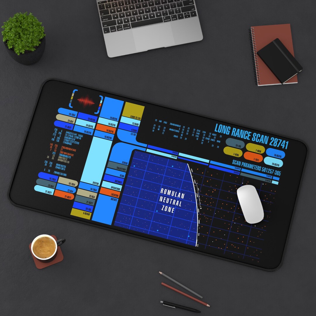 Sci-fi Control Console Display ICARS Gaming Mouse Pad Desk Mat - Etsy