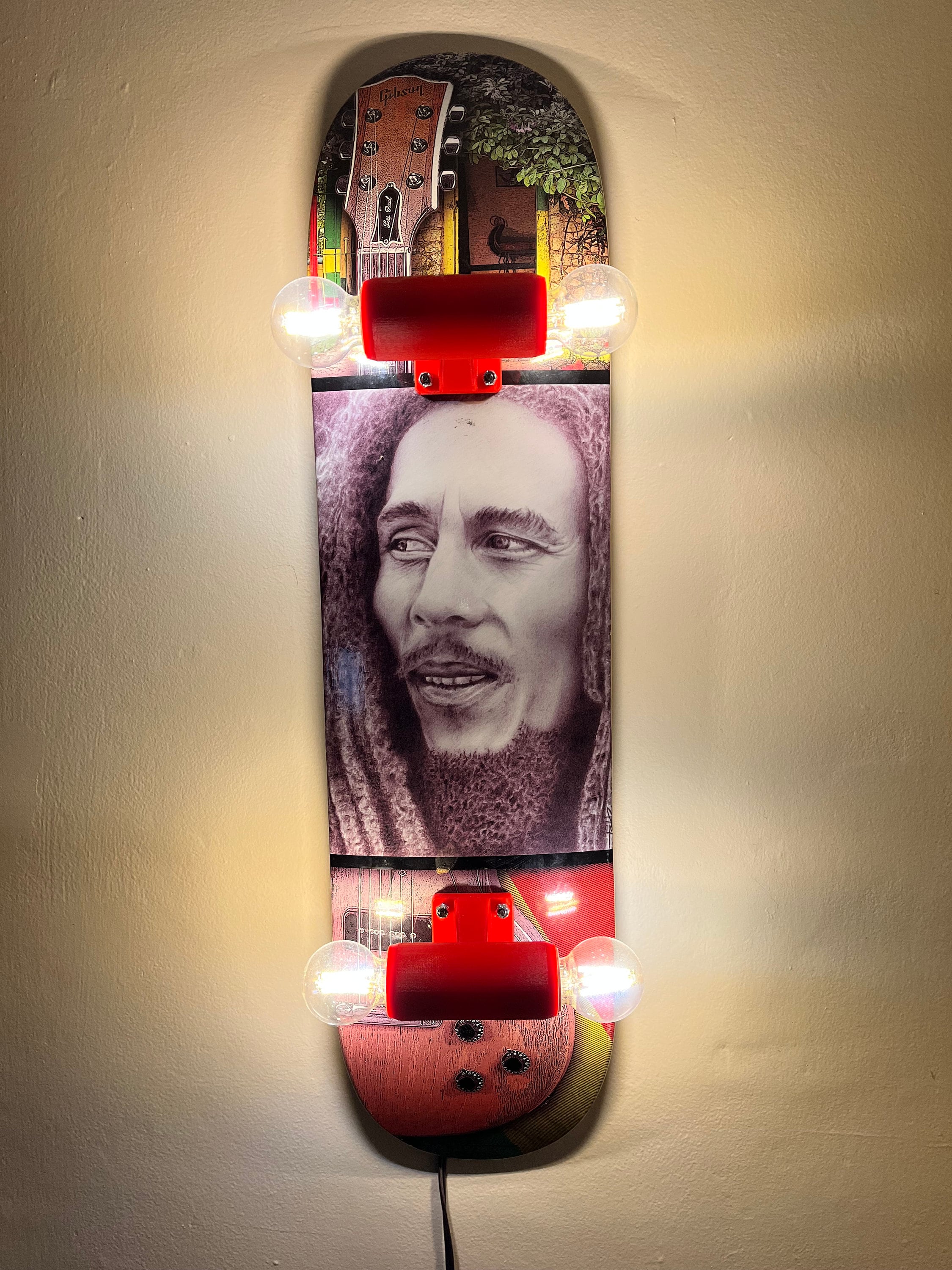 Skatebrite the Premier Skateboard Lamp - Etsy