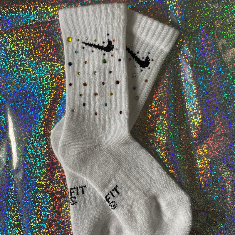 Custom Nike Socks - Etsy