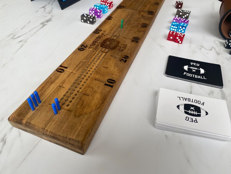 PEG FOOTBALL All Pro Edition Football Game Hand Crafted Board Etsy peg-football-all-pro-edition-football-game-hand-crafted-board-etsy