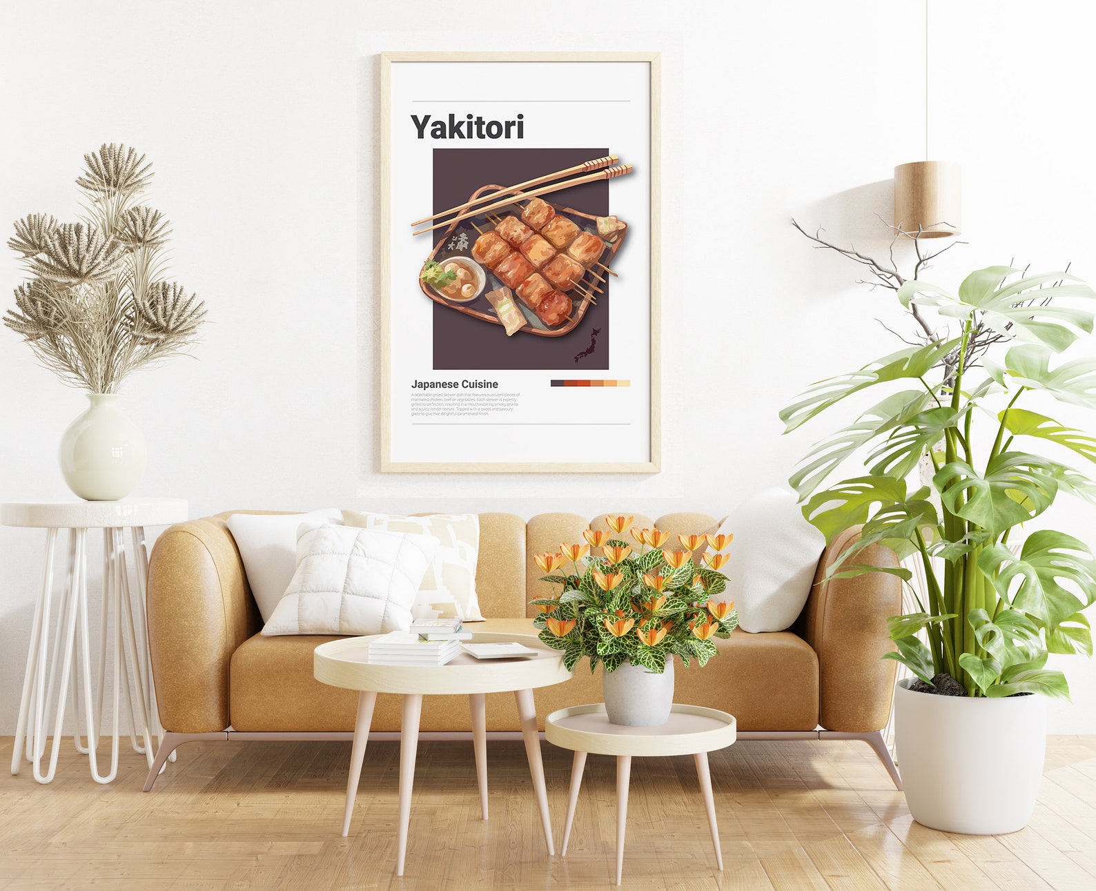 JAPANESE YAKITORI POSTER Minimalist Wall Art Decor Digital Prints ...