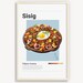 PORK SISIG POSTER Minimalist Philippines Food Wall Art Decor - Etsy