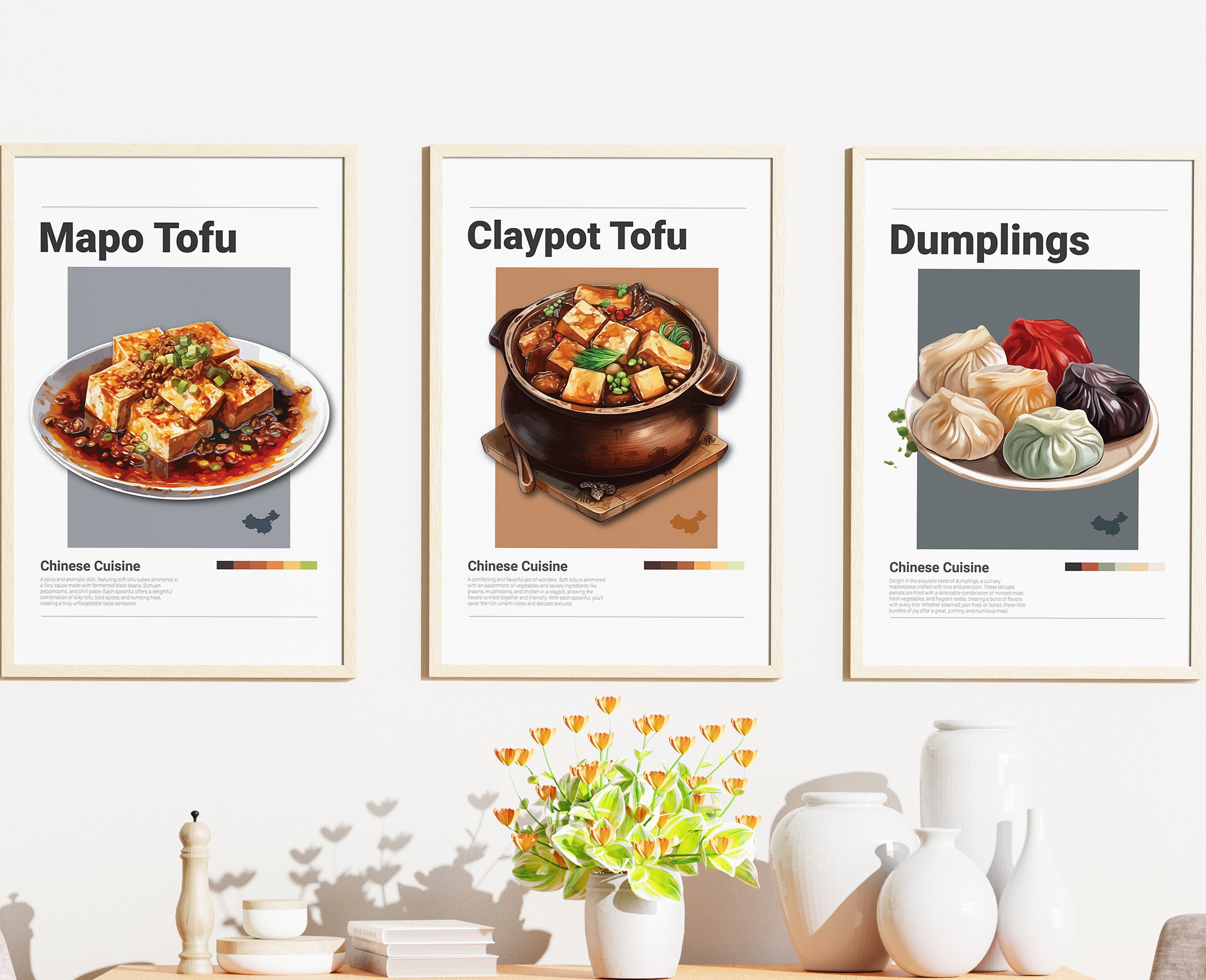 Chinese Food Poster Design