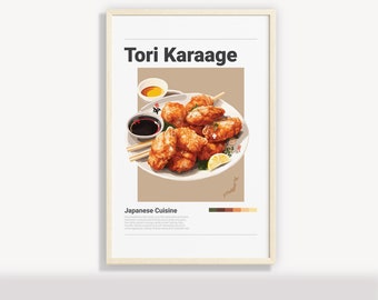 Katsu Curry Print Japan Food Poster Asian Food Art Modern - Etsy UK