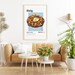 PORK SISIG POSTER Minimalist Philippines Food Wall Art Decor - Etsy