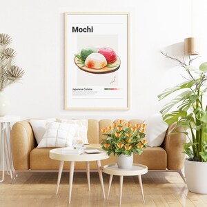 JAPANESE MOCHI POSTER | Minimalist Wall Art Decor | Digital Prints ...