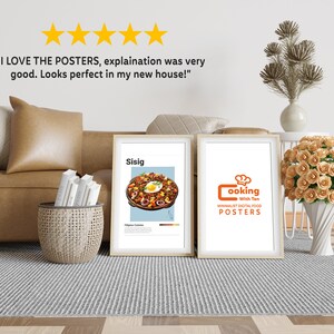 PORK SISIG POSTER Minimalist Philippines Food Wall Art Decor - Etsy