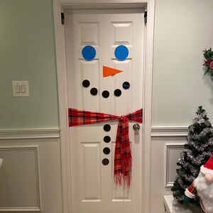 Snowman Door Kit - Etsy