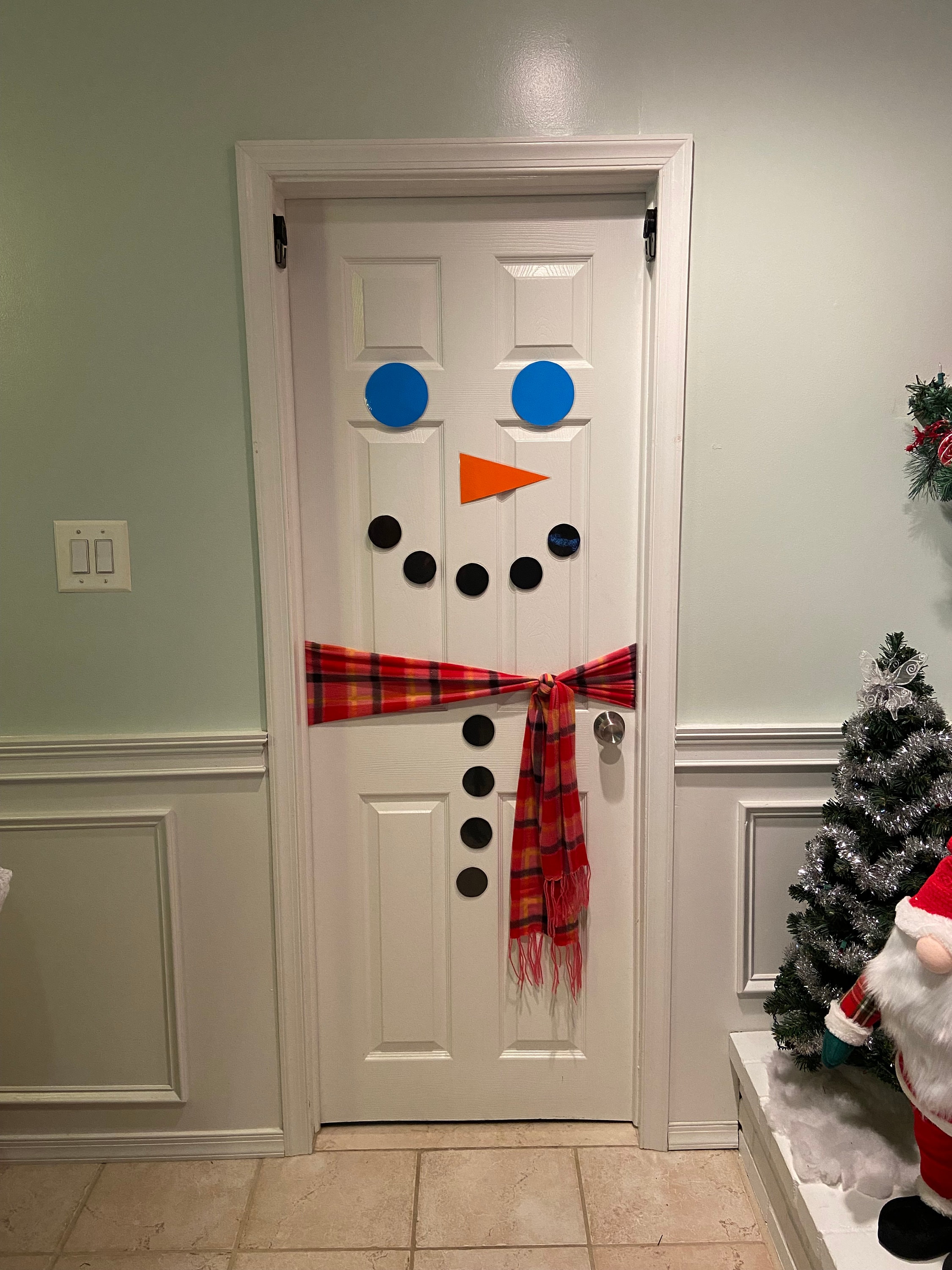 Snowman Door Kit - Etsy