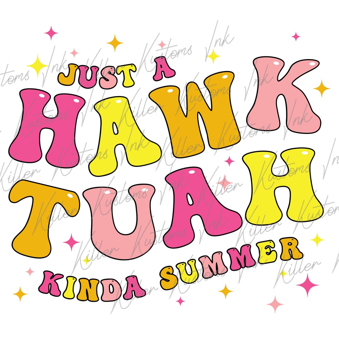 Hawk Tuah Girl Summer Sublimation PNG, Tiktok Viral Digital Download ...
