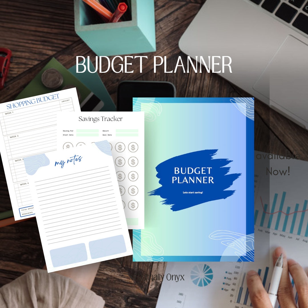 Monthly Budget Planner | Minimalist Planner - Etsy