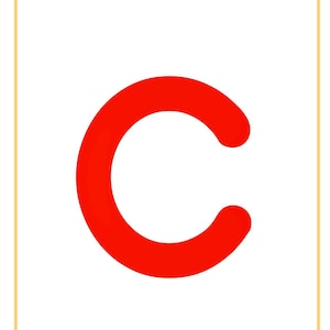 Montessori ABC and Alphabet Cards to Learn the Letters and Sounds ...