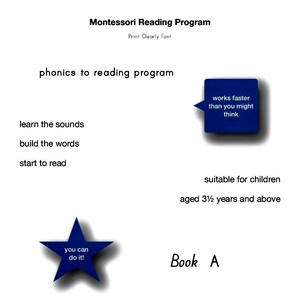 Montessori Reading Program - Teach Children to Read With Phonics First ...