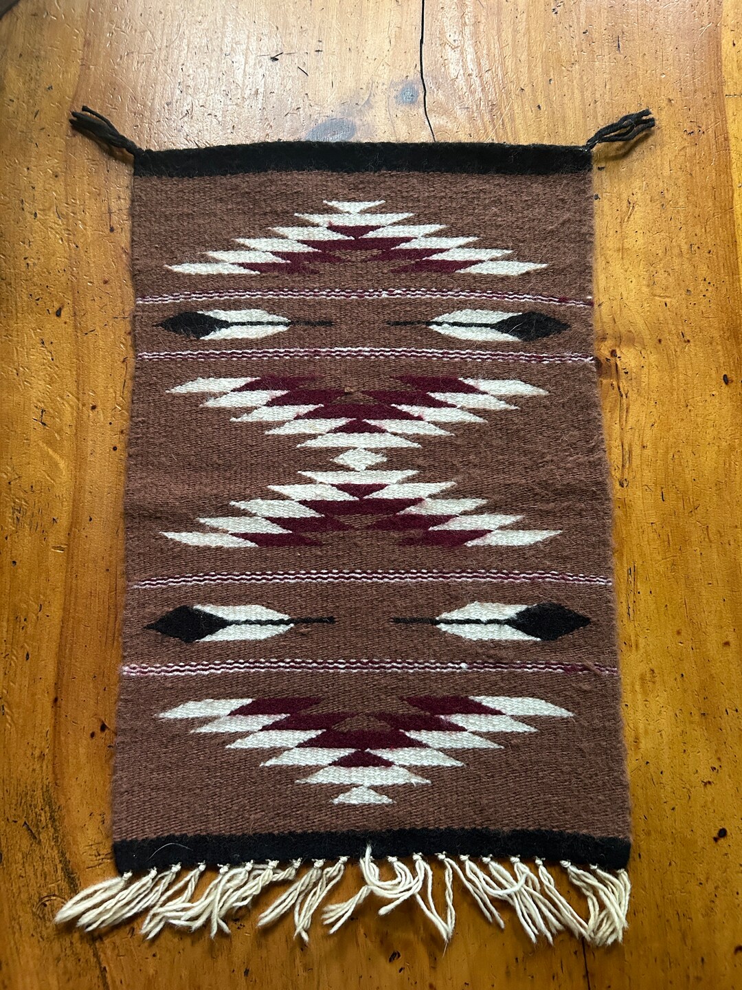 Navajo Pictorial Weaving Native American Indian Rug Blanket Wall Art ...