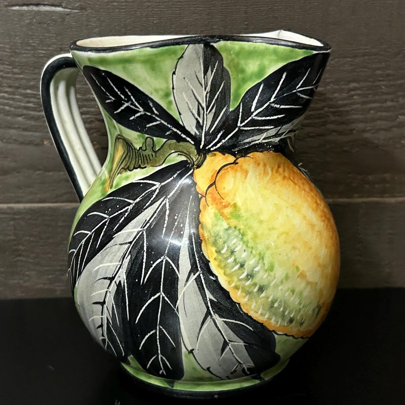 Italian Pottery Lemons - Etsy