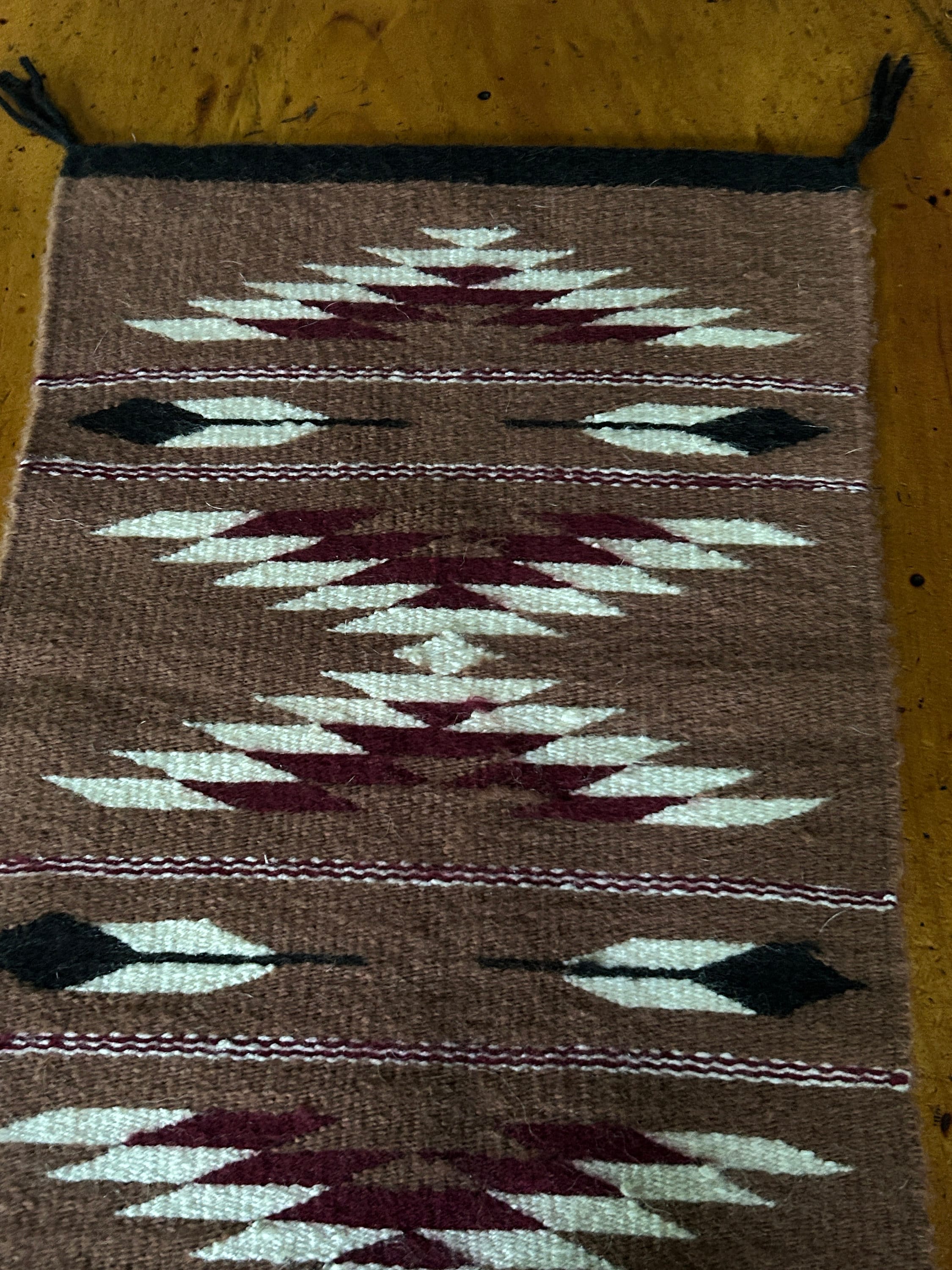 Navajo Pictorial Weaving Native American Indian Rug Blanket Wall Art ...