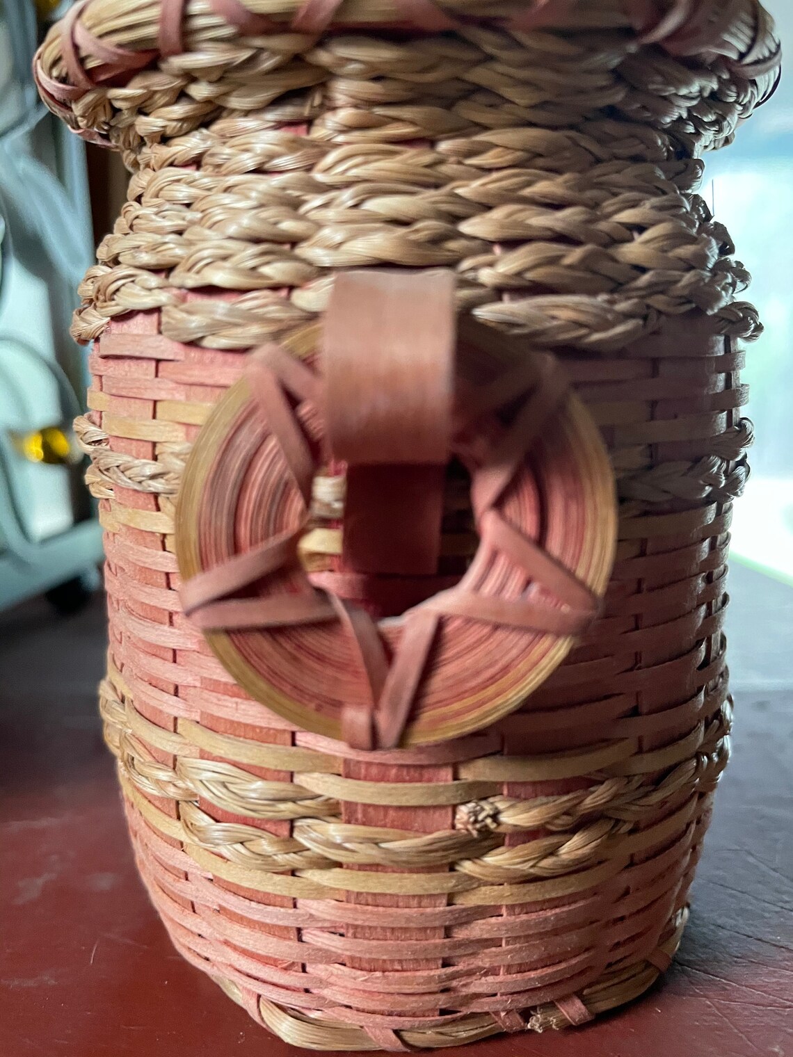 Antique Northeast Wabanaki Passamaquoddy Native American Indian Basket ...