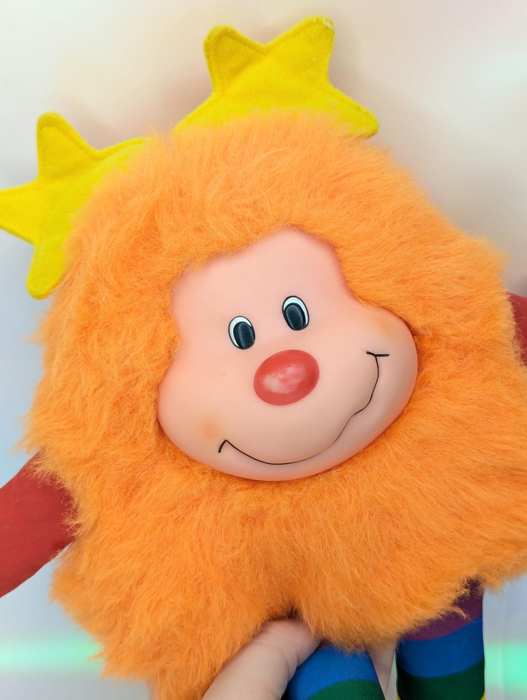 Rainbow Brite Sprite Plush 0.J. Orange 12" Stuffed Animal Mattel ...