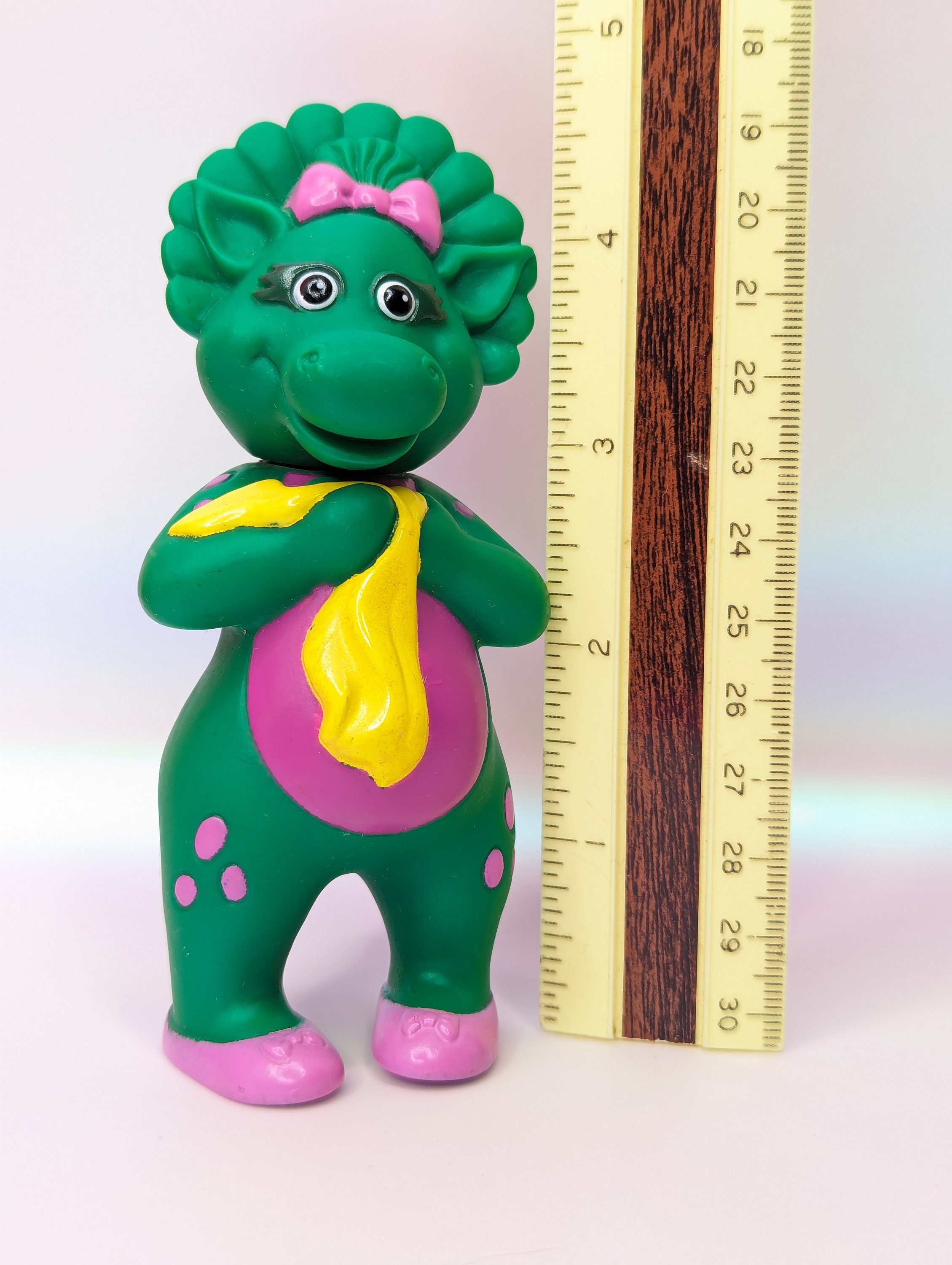 Barney & Friends Baby Bop Holding Blanket Toy PVC Figurine 1993 Lyons ...