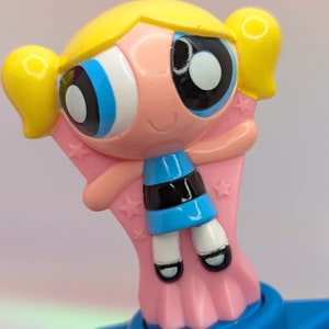 Powerpuff Girls Bubbles Star & Lightning Paper Hole Puncher 2002 Burger ...