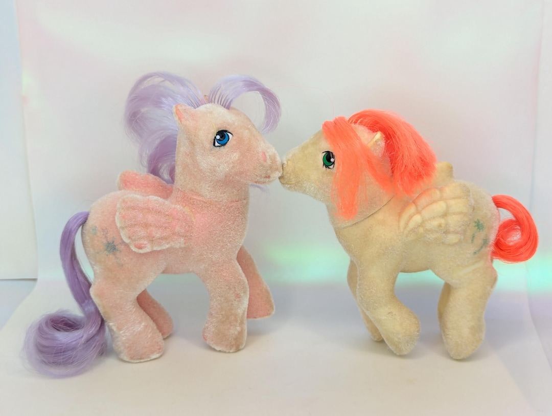 My Little Pony so Soft Paradise & North Star Flocked Pegasus Ponies ...