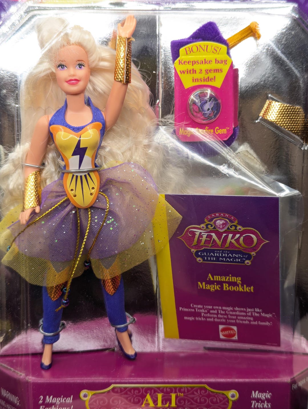 Princess Tenko Guardians of Magic Ali Magical Fashion Action Doll 1995 ...