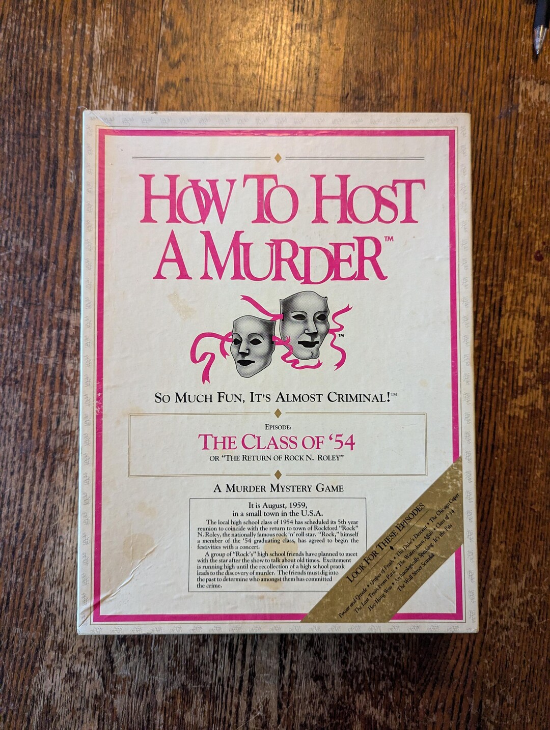 How to Host A Murder Class of 54' or the Return of Rock N. Roley ...