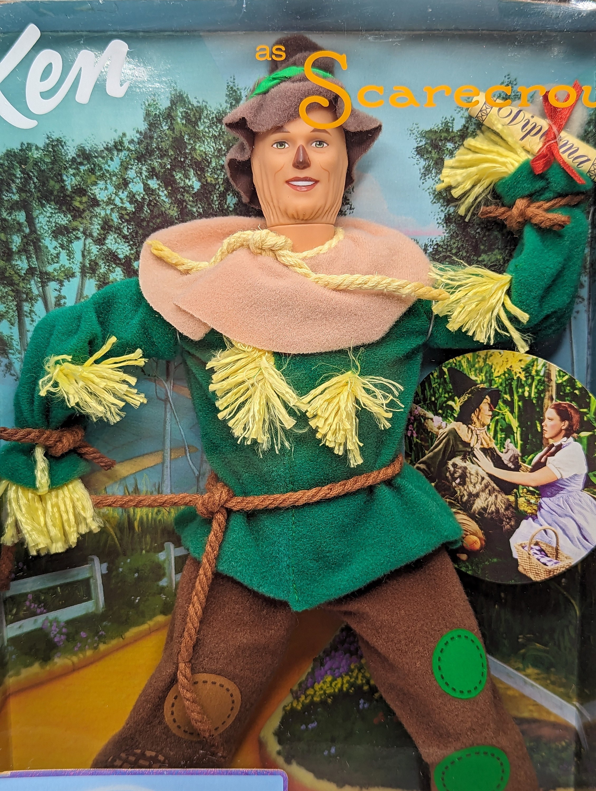 Wizard of Oz Ken as the Scarecrow Barbie Doll 1999 Mattel - Etsy