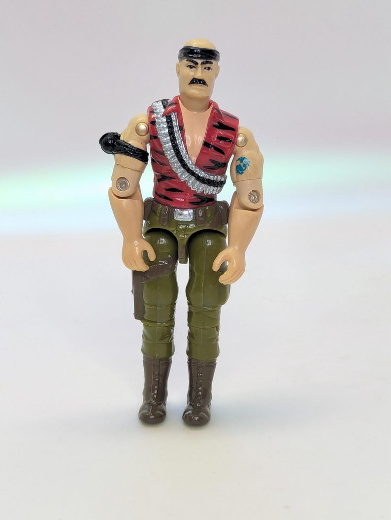 GI Joe Gung-ho V4 Battle Corps Incomplete Hasbro 1992 Real American ...