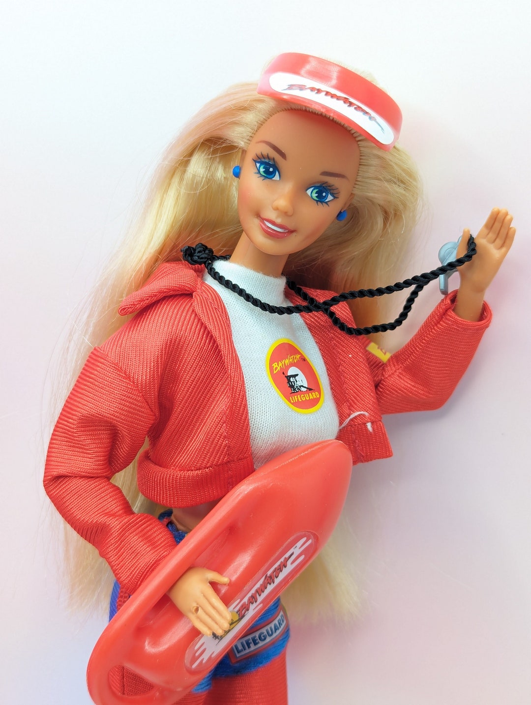 Baywatch Barbie Lifeguard With Accessories 1994 Mattel #13199 Blonde ...