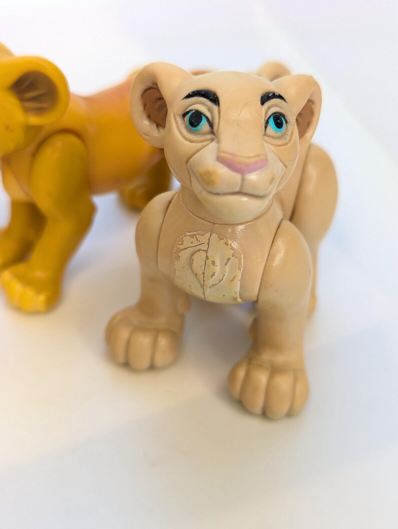 Lion King Figures Simba Nala Rafiki Mufasa Pumbaa & Timon Mcdonalds ...