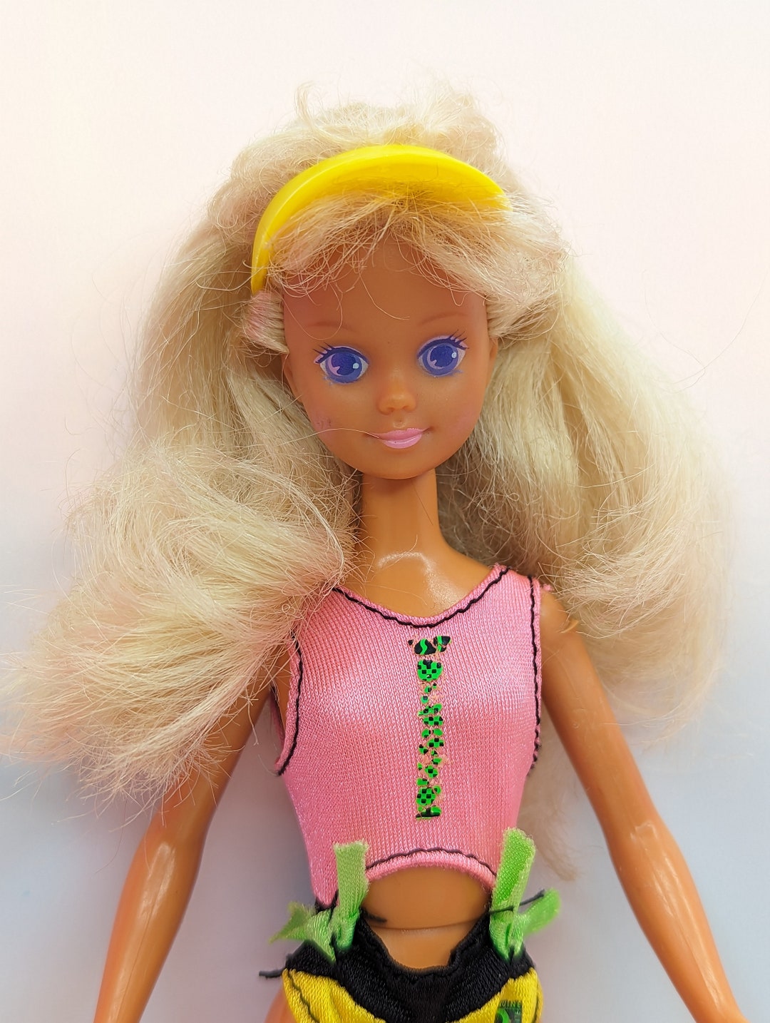 Beach Blast Skipper Doll 1989 Mattel #3242 Barbie Teen Sister Beach ...