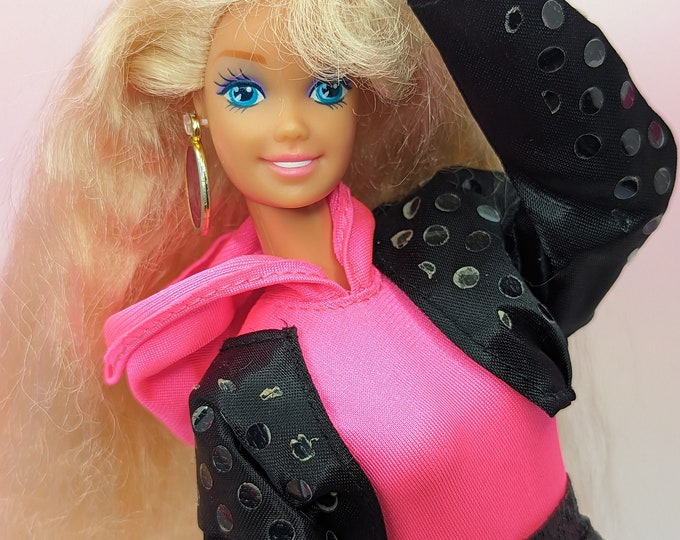 Rappin' Rockin Yo! Barbie Doll 1991 Mattel #3248 Rap Music Blonde ...