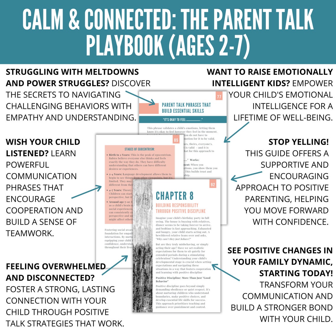 The Parent Talk Playbook: Positive Communication for Ages 2-7 empower ...