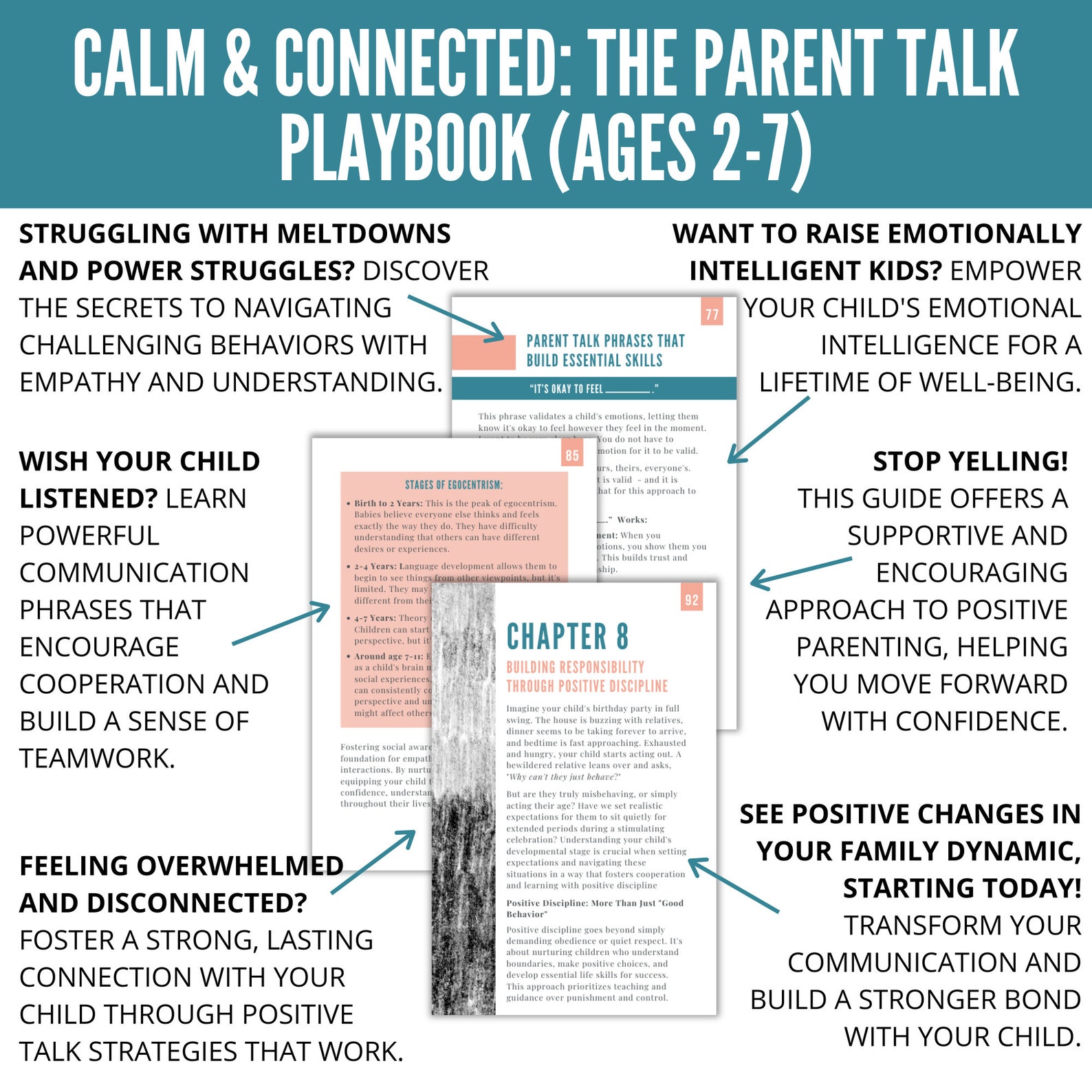 The Parent Talk Playbook: Positive Communication for Ages 2-7 empower ...