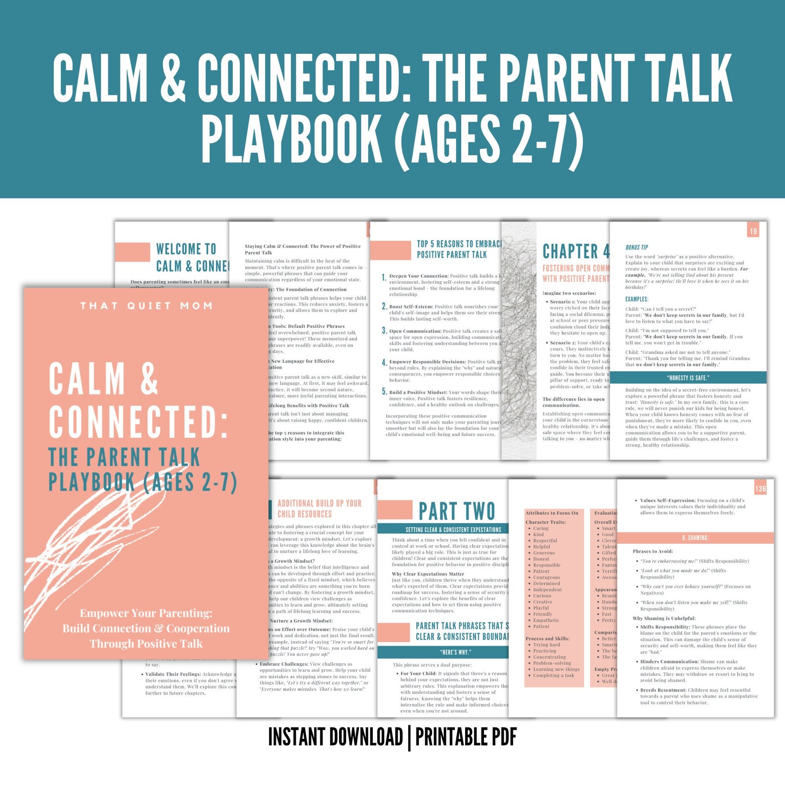 The Parent Talk Playbook: Positive Communication for Ages 2-7 empower ...