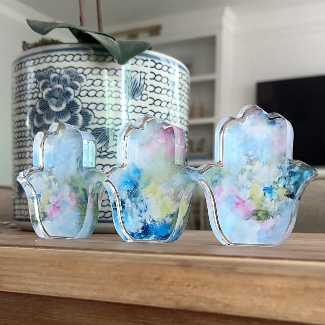 Hamsa Sculpture, Hamsa Art, Judaica, Jewish Art, Hamsa Gift, Bat ...