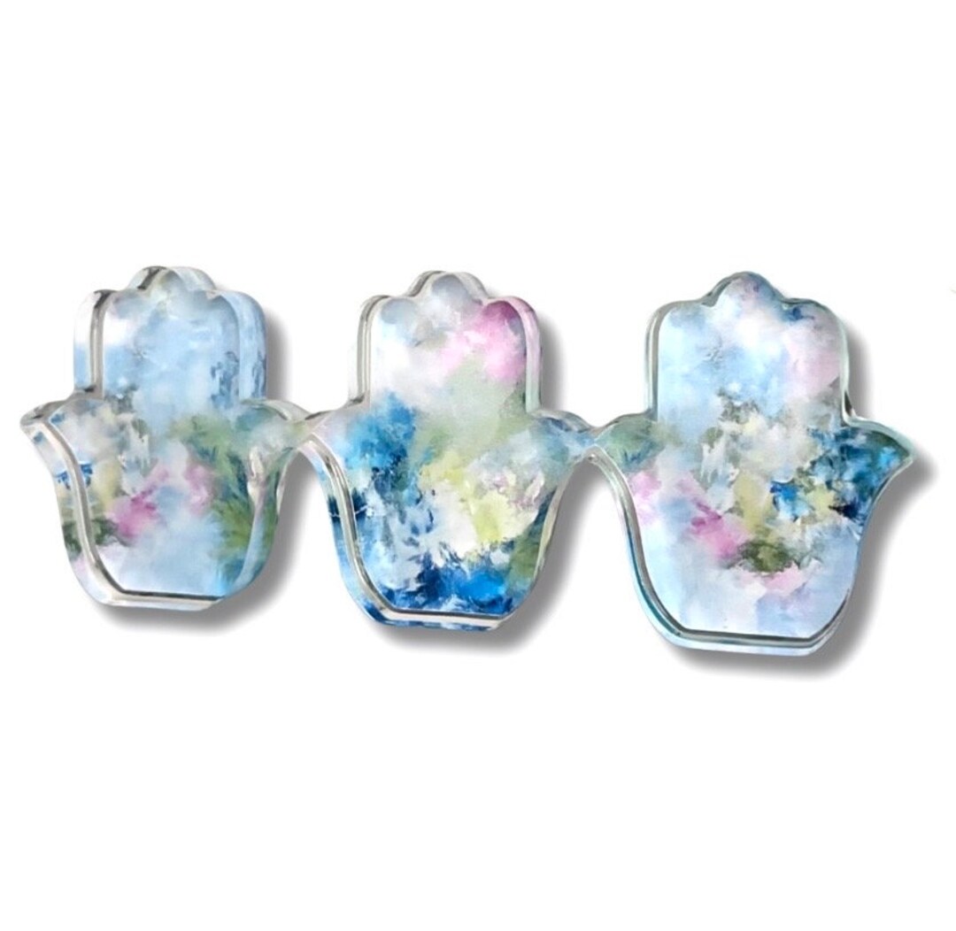 Hamsa Sculpture, Hamsa Art, Judaica, Jewish Art, Hamsa Gift, Bat ...