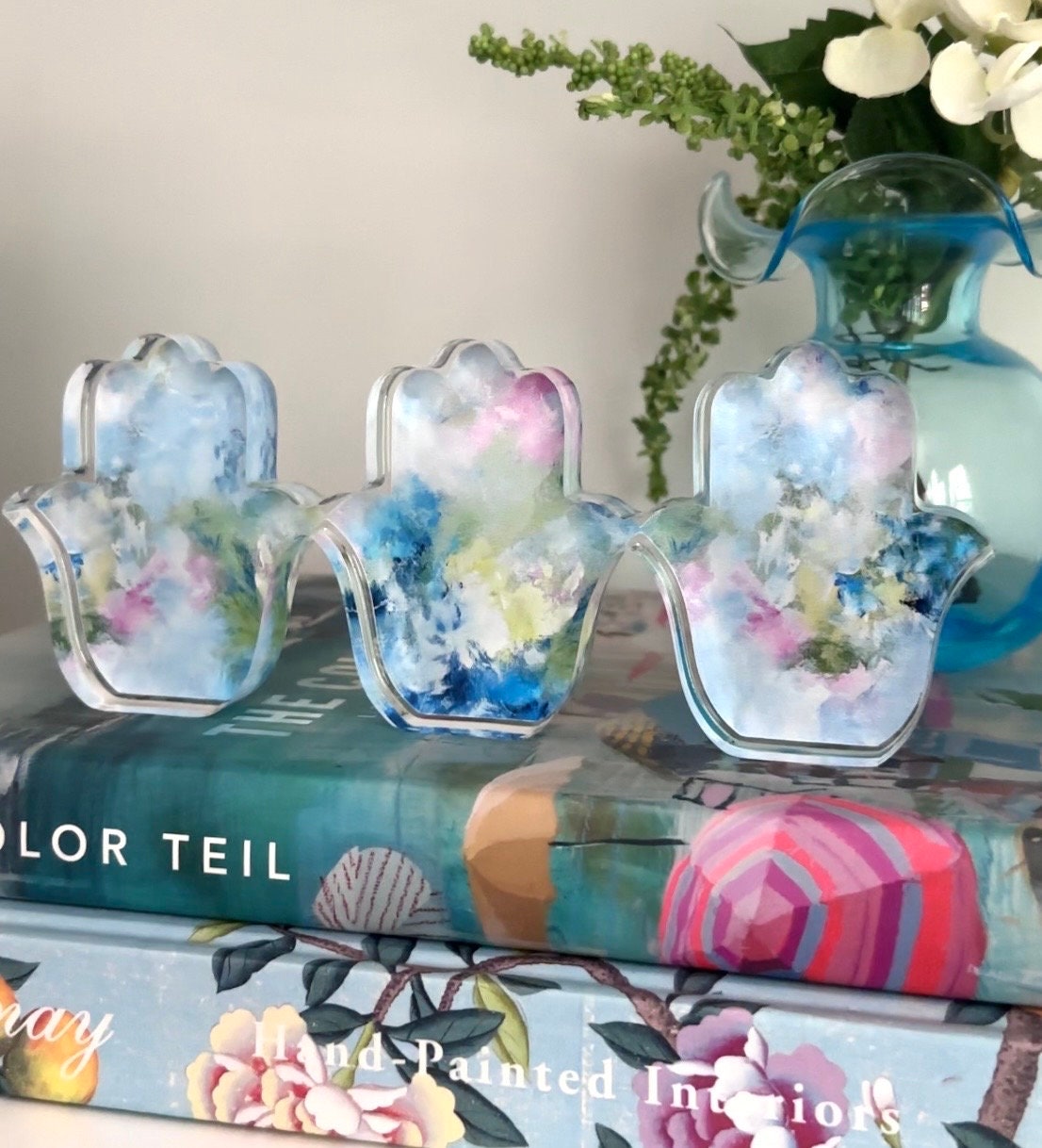 Hamsa Sculpture, Hamsa Art, Judaica, Jewish Art, Hamsa Gift, Bat ...