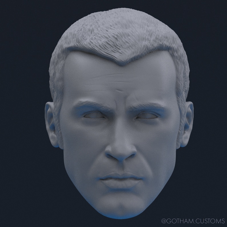 1/12 Custom 3D Modeled Head Sculpt .STL - Etsy